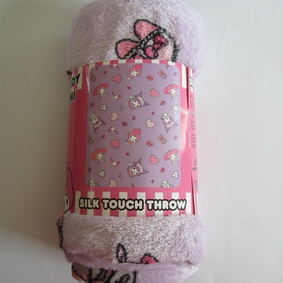 Sanrio | Bedding | My Melody Kuromi Sanrio Silk Touch Throw Blanket ...